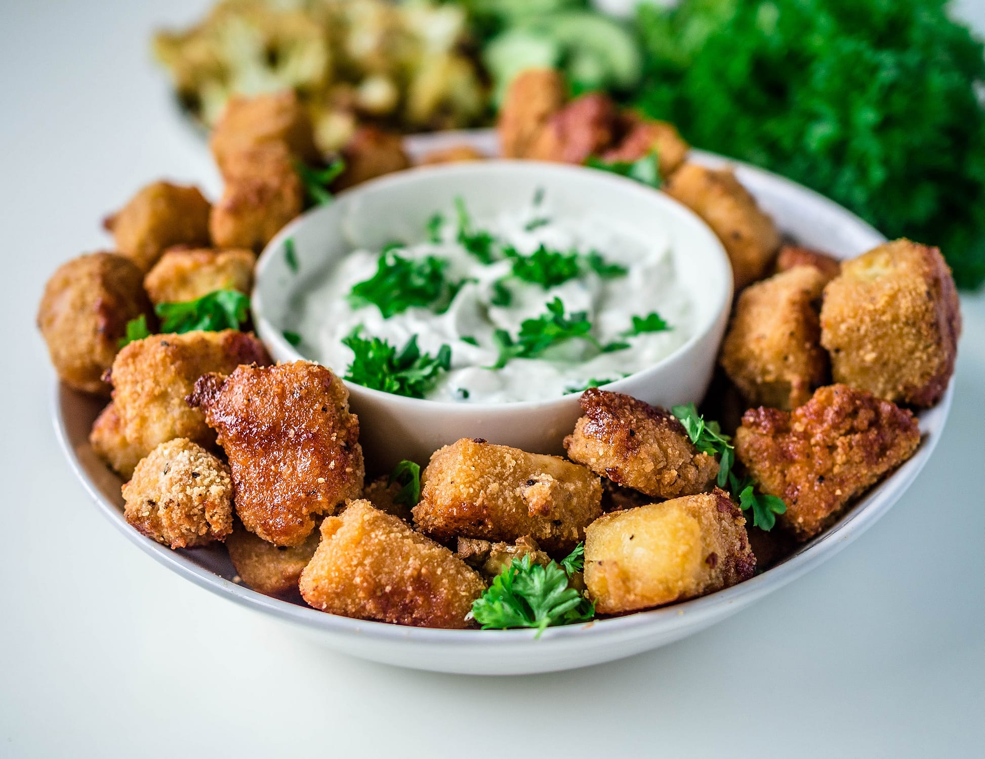 Tofu resepti no.1: Rapeat ja herkulliset tofunugetit uunissa